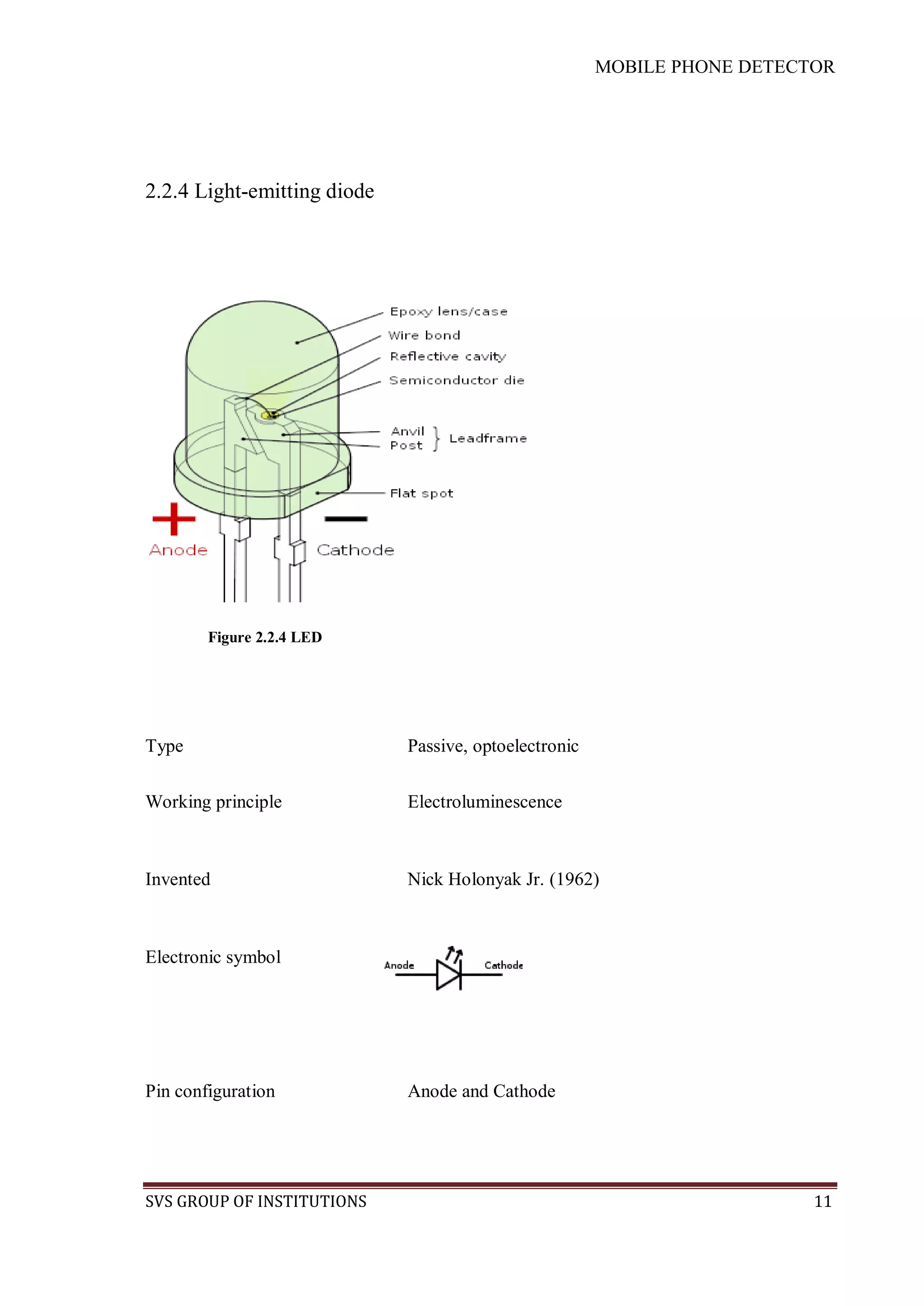 Mobile phone detector pdf | PDF