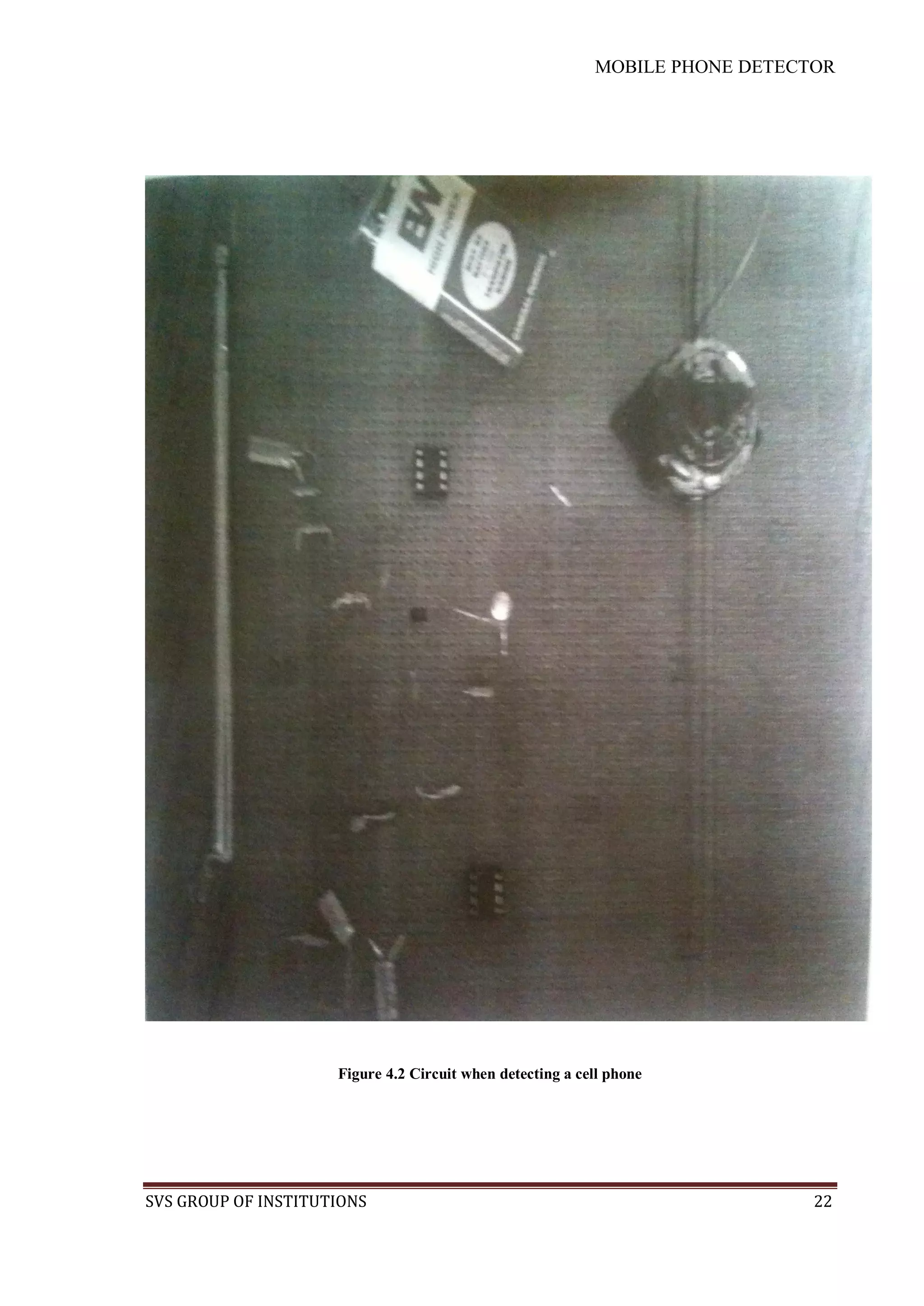 Mobile phone detector pdf | PDF
