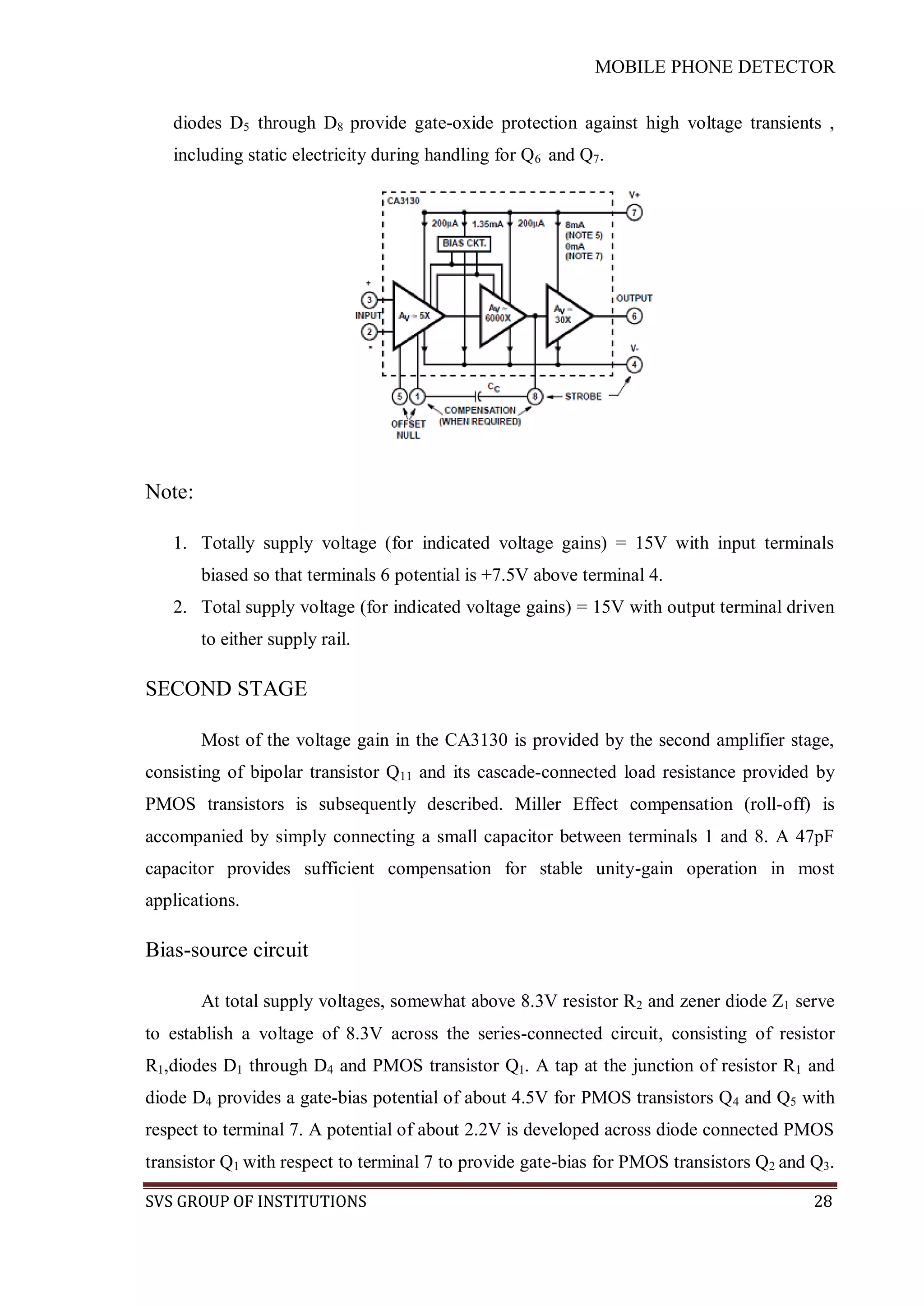 Mobile phone detector pdf | PDF