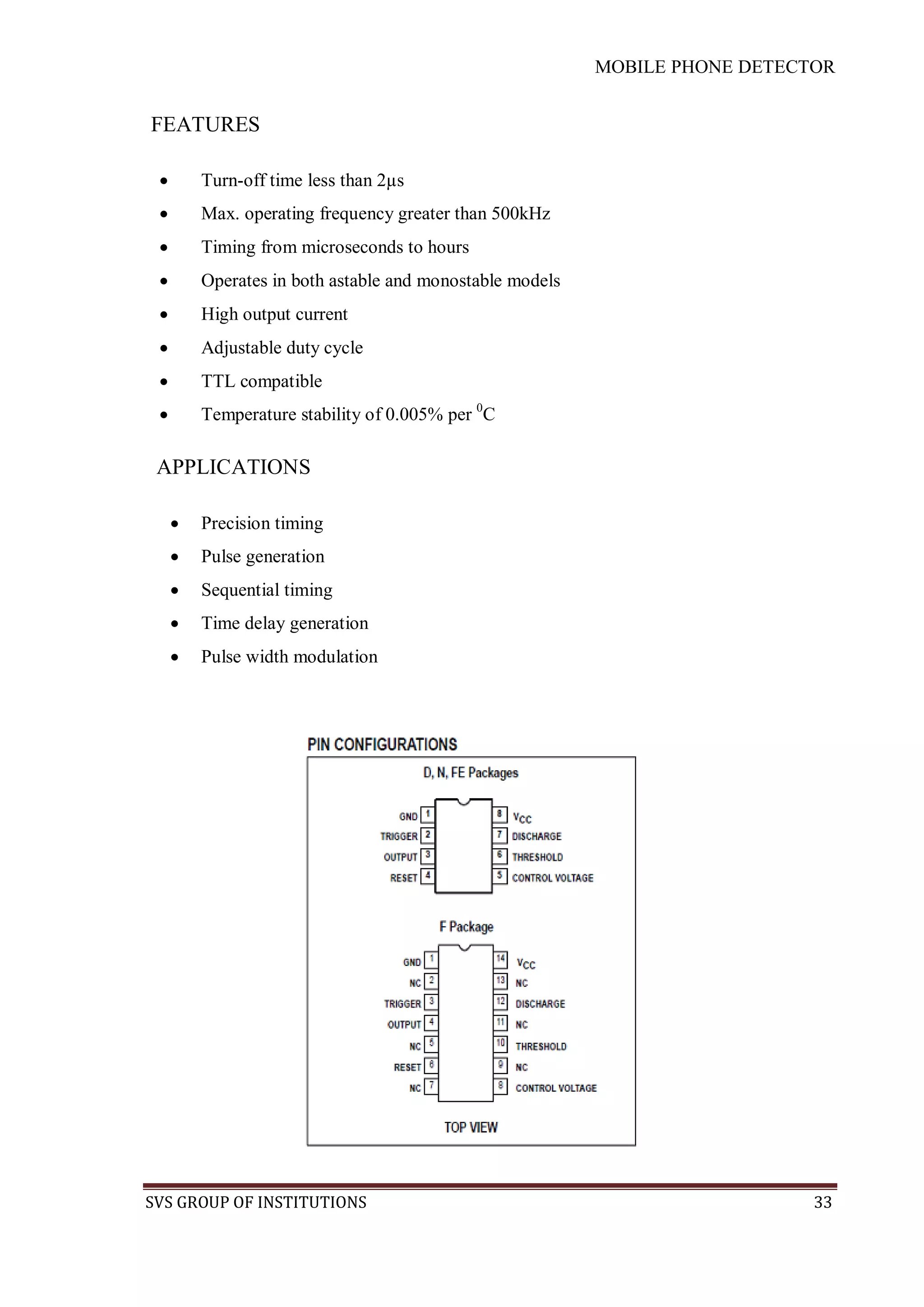Mobile phone detector pdf | PDF