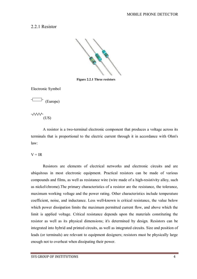 Mobile phone detector pdf | PDF | Consumer Electronics | Technology & Computing