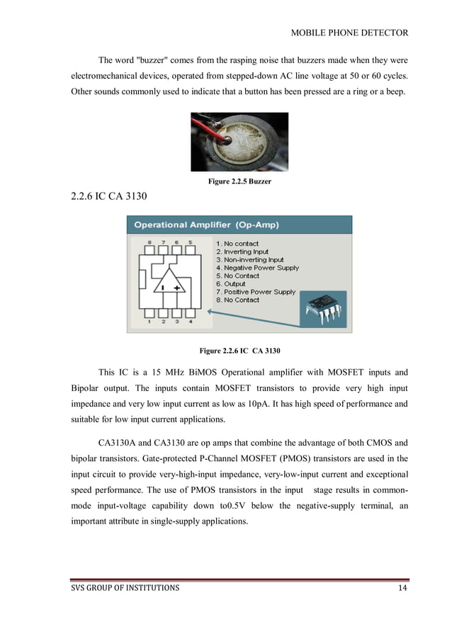 Mobile phone detector pdf | PDF | Consumer Electronics | Technology & Computing