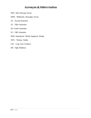 Mobile phone | DOCX