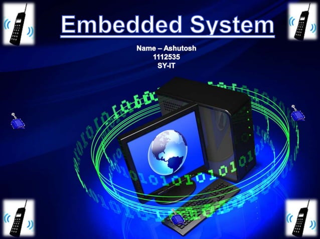 Mobile phone embedded system | PPT
