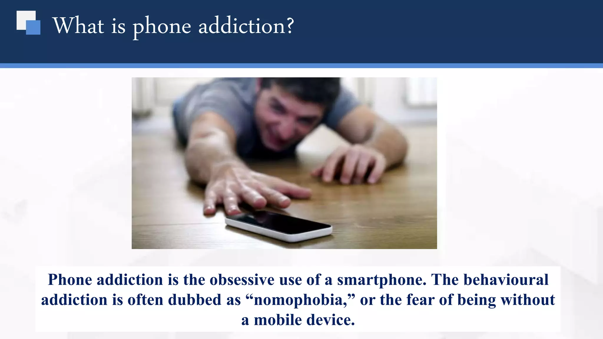 Over Use of SmartPhones | PPTX