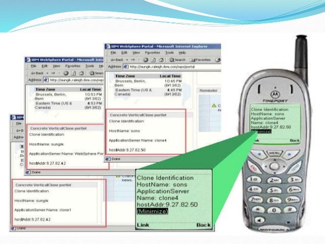 Mobile phone cloning