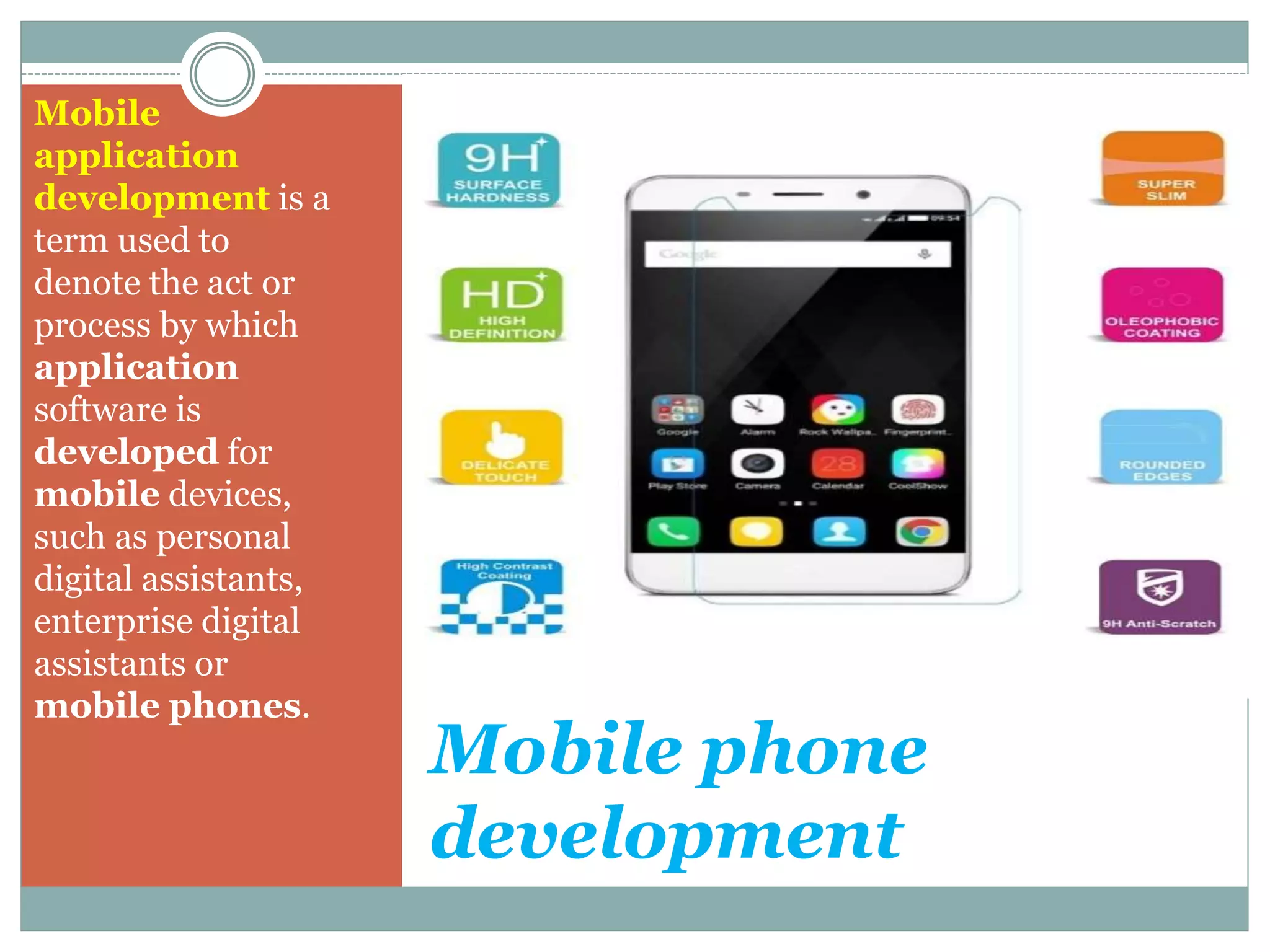 Mobile phone development | PPTX