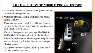 Cellular Phone Evolution
