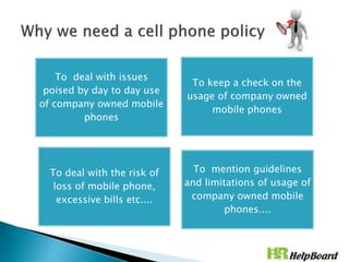 Mobile Phone Policy | PPTX