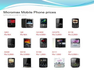 Mobile phone price | PPSX