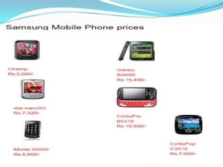 Mobile phone price | PPSX