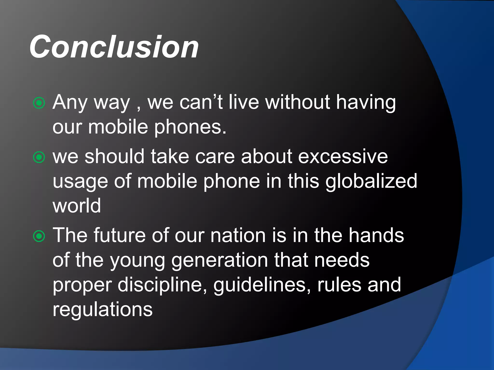 Effect of Mobile phones on Student Life | PPTX