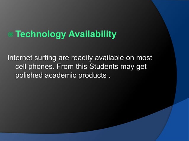 Effect of Mobile phones on Student Life | PPTX | Phone Services | Home ...