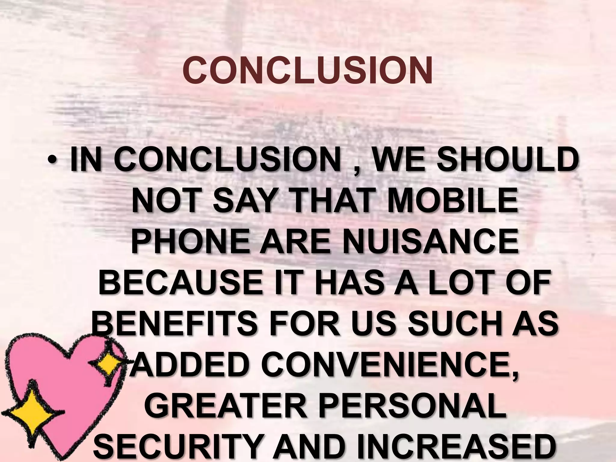 Mobile phones are nuisance | PPTX