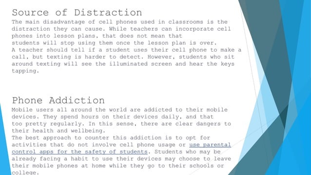 Mobile phone usage among students its pros and cons | PPTX ...