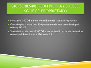 Mobile platforms | PPTX