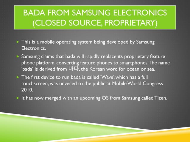 Mobile platforms | PPTX | Operating Systems | Computer Software and Applications