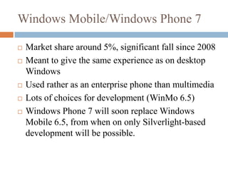 Mobile platform war | PPT