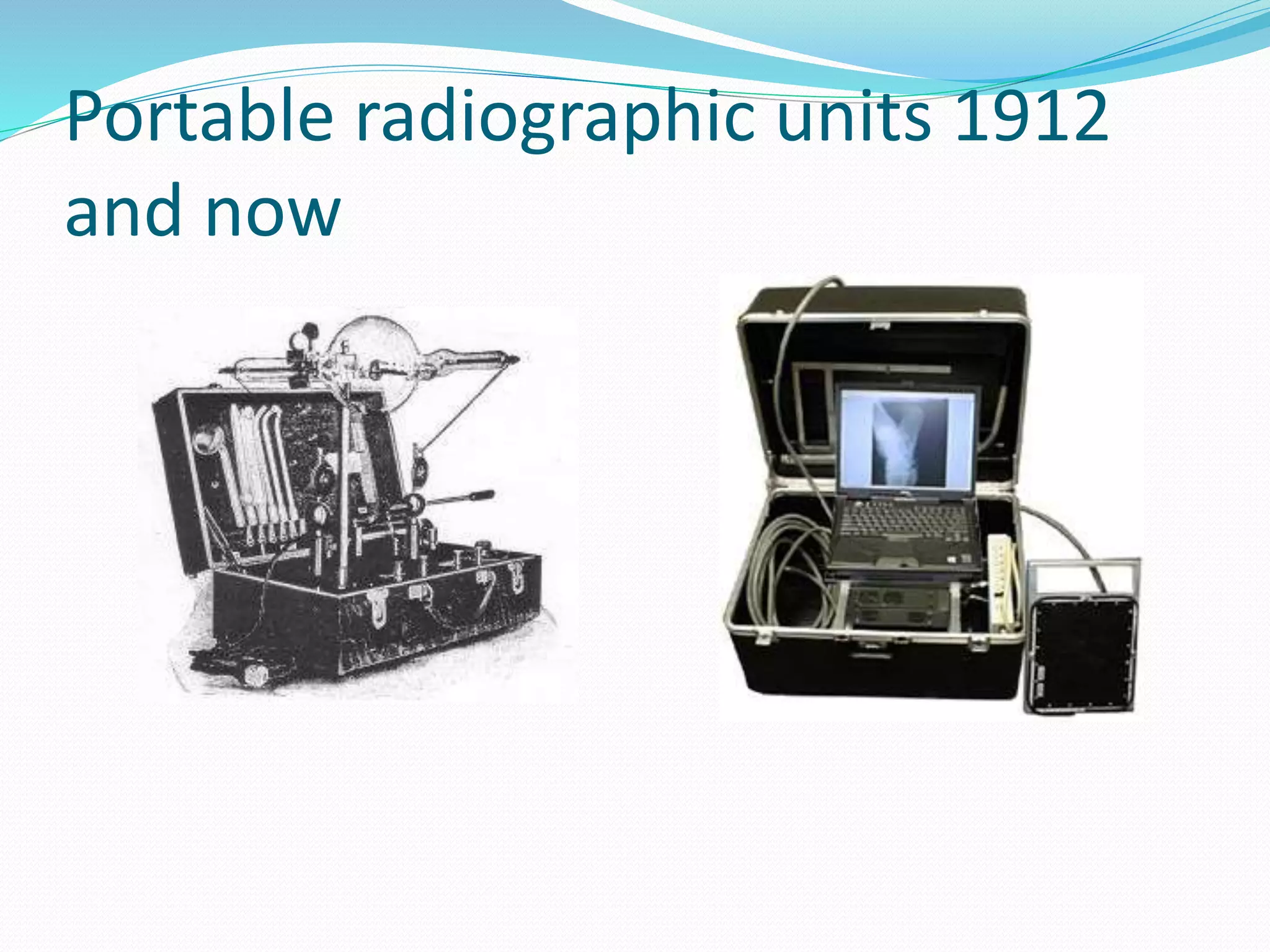 Mobile & portable radiography | PPTX