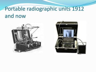 Mobile & portable radiography | PPTX