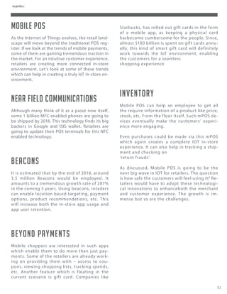 Mobile PoS - The next Retail IoT wave | PDF