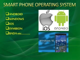 Mobile ppt presantation | PPT