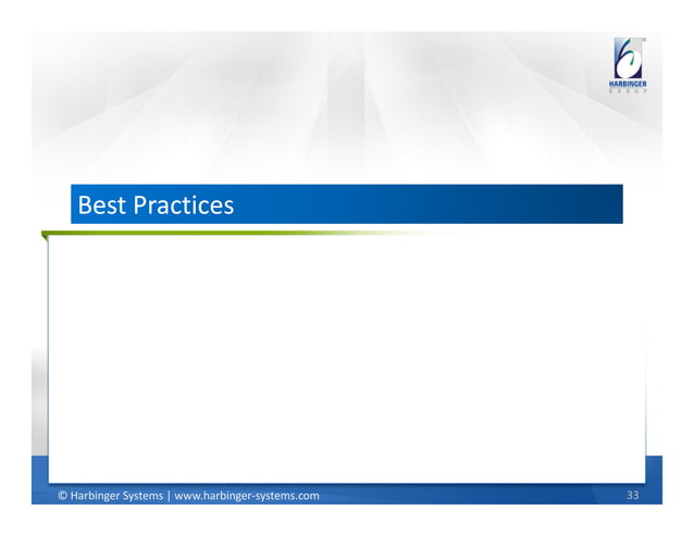 Harbinger Systems Mobile App Development Practice Group | PPT