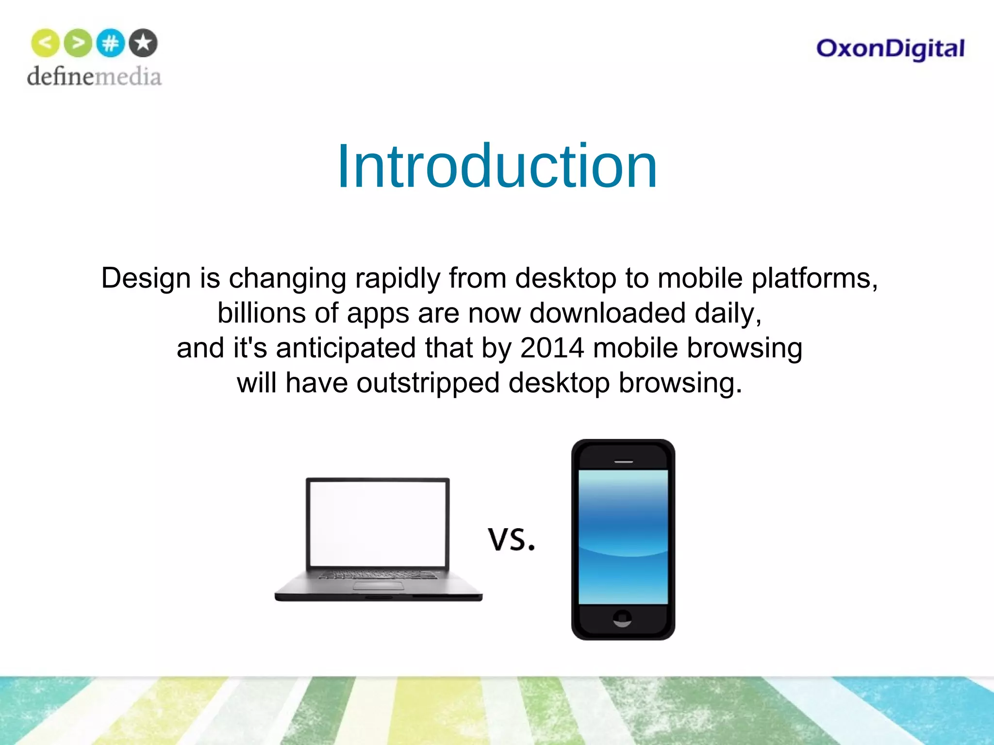 Designing for Mobile Devices | PPT