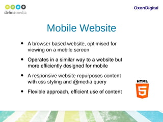 Designing for Mobile Devices | PPT