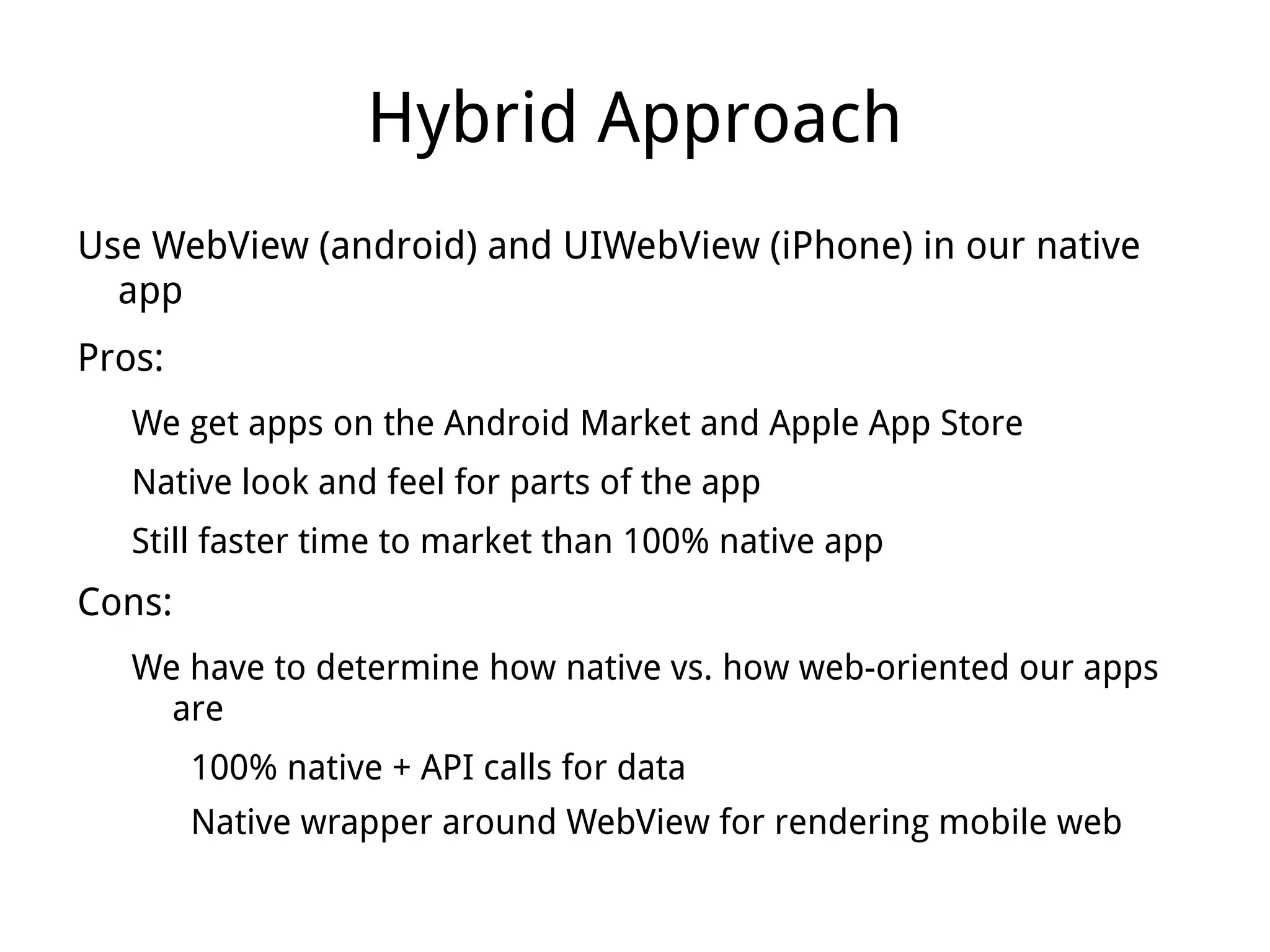 Mobile presentation | ODP