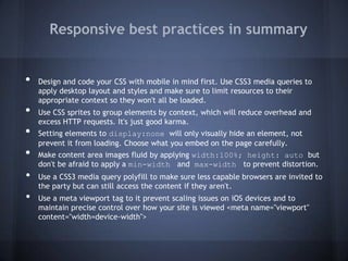 Mobile Best Practices | PPT