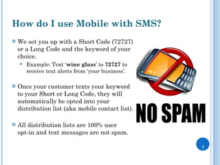 Mobile presentation basic sales. | PPT