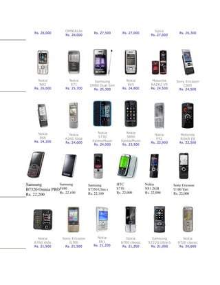 Nokia Smart Phones Price List