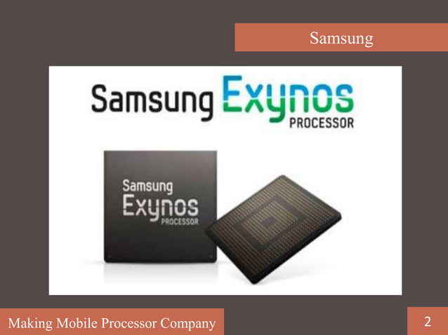 Mobile processor | PPT