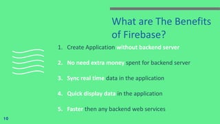 Mobile Programming - 10 Firebase | PPT