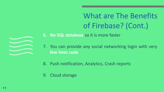 Mobile Programming - 10 Firebase | PPT