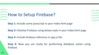 Mobile Programming - 10 Firebase | PPT