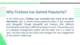 Mobile Programming - 10 Firebase | PPT