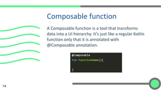 Mobile Programming - 2 Jetpack Compose | PPT