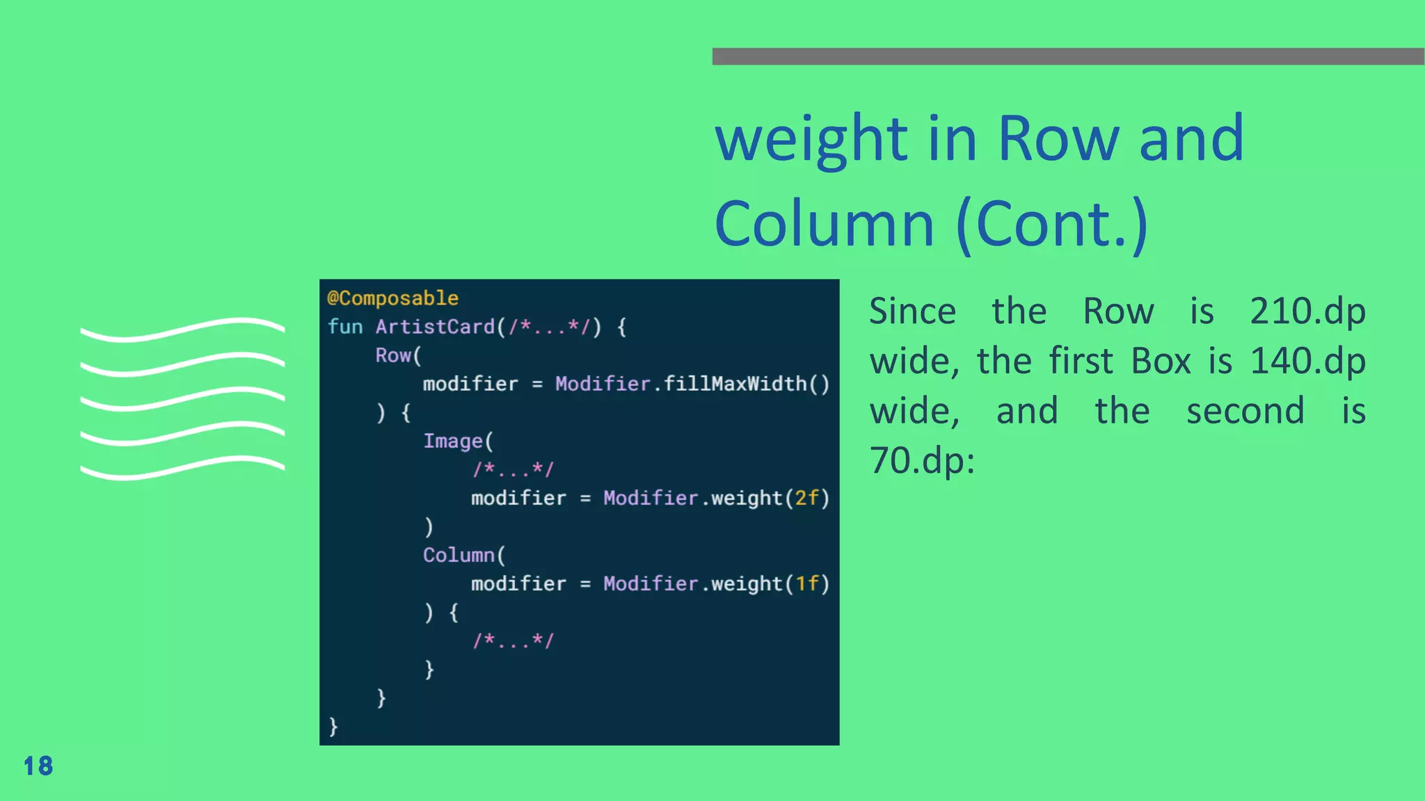 Mobile Programming 4 Modifiers And Image Card Ppt