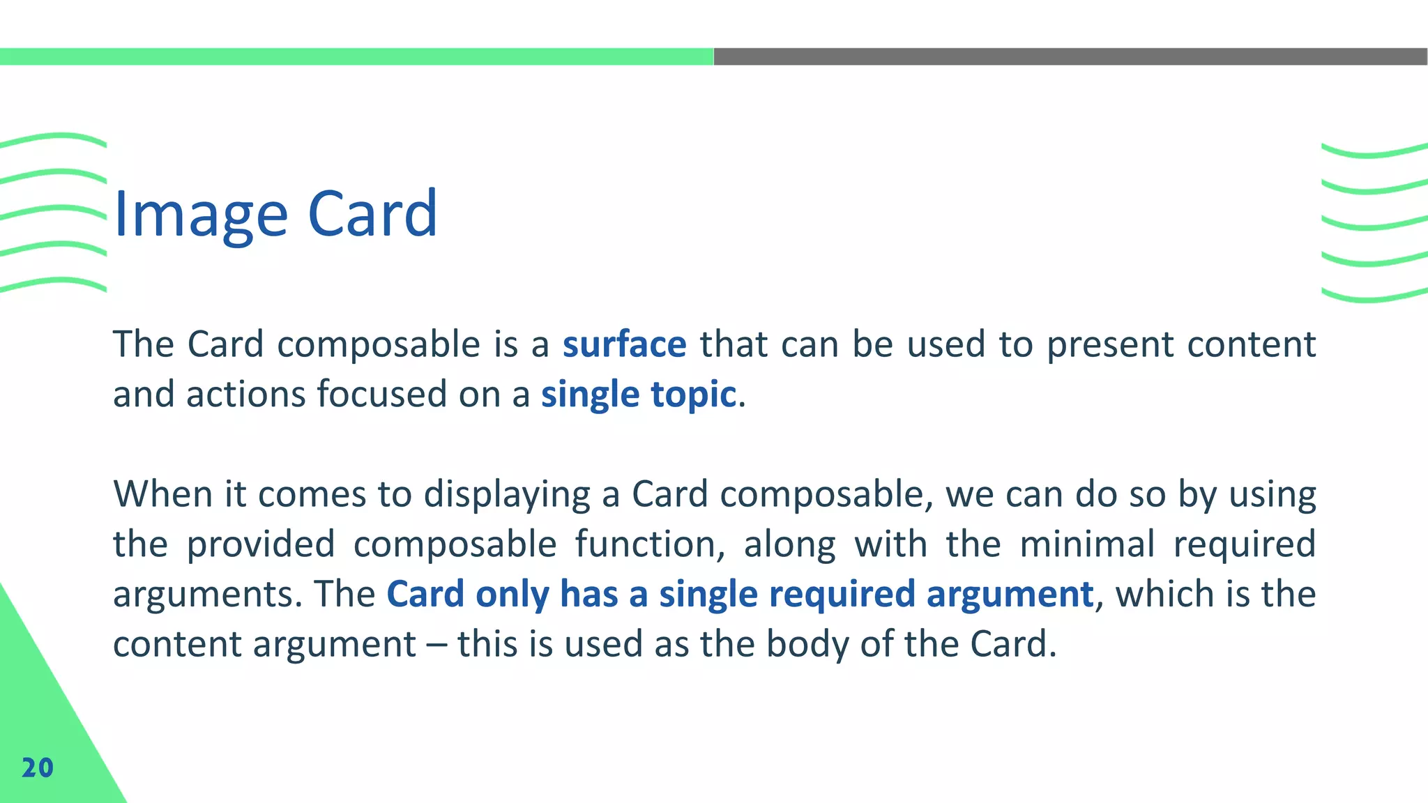 Mobile Programming 4 Modifiers And Image Card Ppt