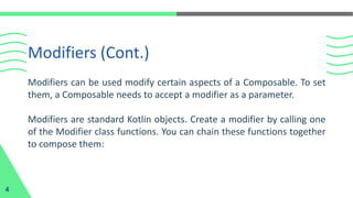 Mobile Programming - 4 Modifiers and Image Card | PPT