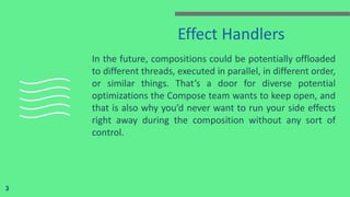 Mobile Programming - 7 Side Effects, Effect Handlers, and Simple Animations | PPT