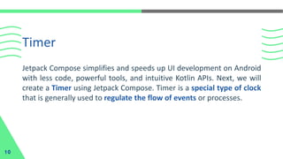 Mobile Programming - 8 Progress Bar, Draggable Music Knob, Timer | PDF ...