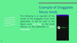 Mobile Programming - 8 Progress Bar, Draggable Music Knob, Timer | PDF