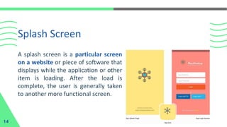 Mobile Programming - 9 Profile UI, Navigation Basic and Splash Screen | PPT