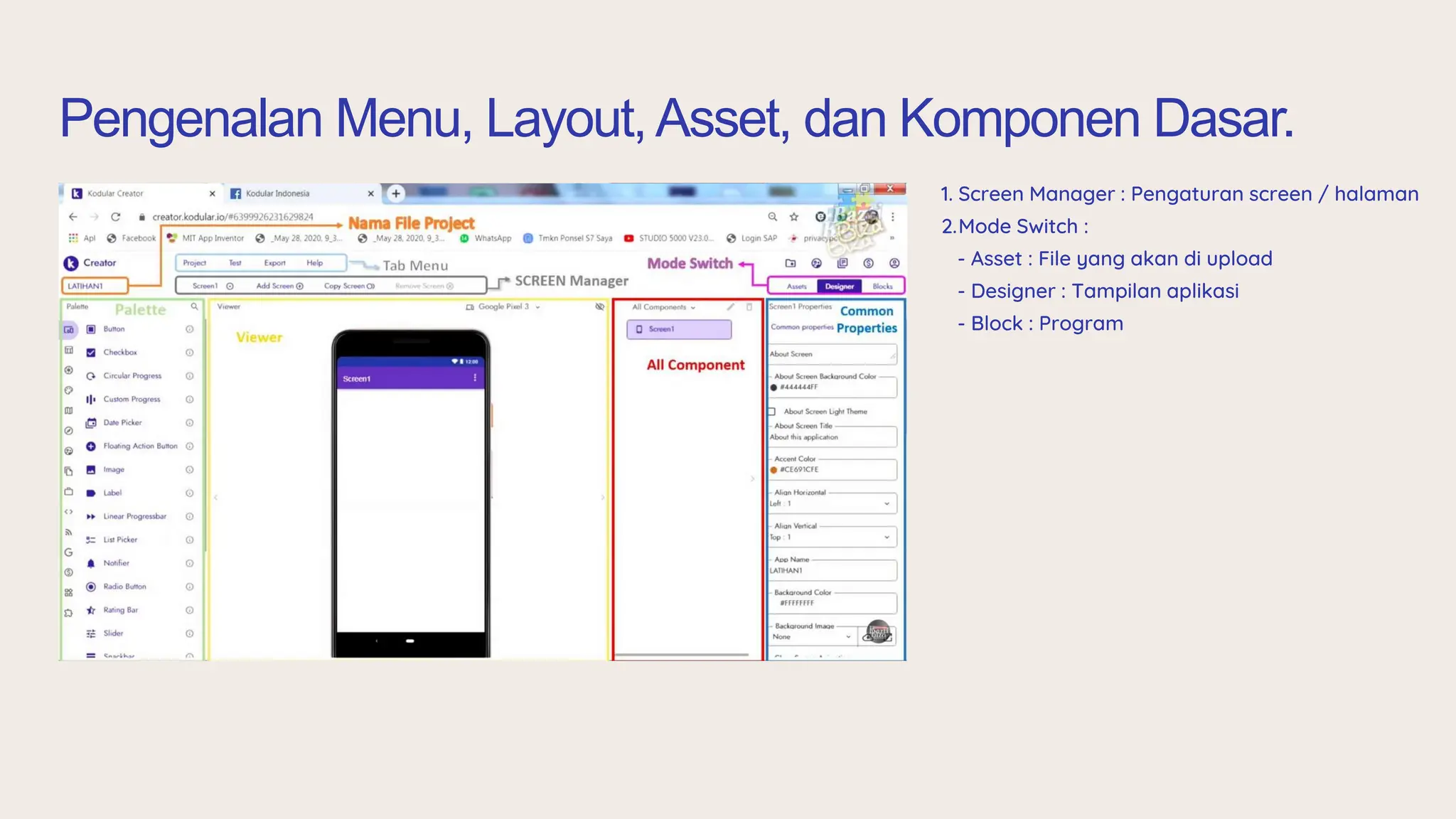 Mobile Programming pemrogramman mobile pemrogramman perangkat bergerak ...