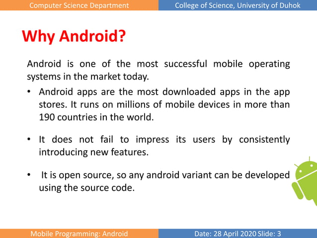 Android Operating system | PPTX