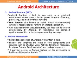 Android Operating system | PPTX