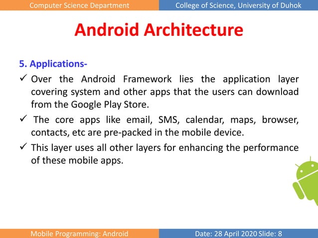 Android Operating system | PPTX